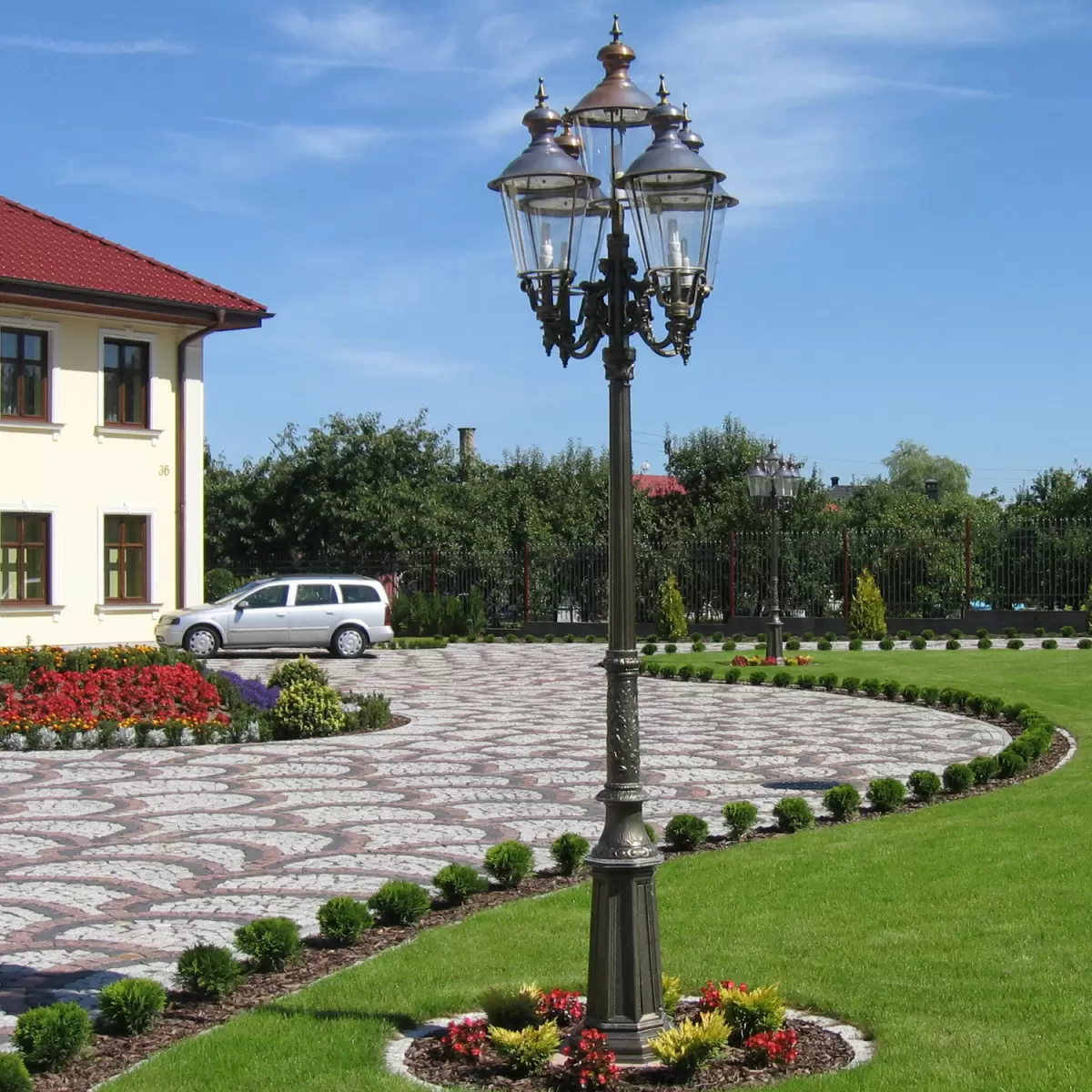 Lighting post Toronto 5l | Official site KS outdoor lighting company